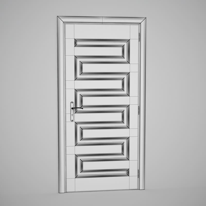 Cgaxis Door 54 Cgaxis 3d Models Pbr Hdri For Your 3d Visualizations Projects