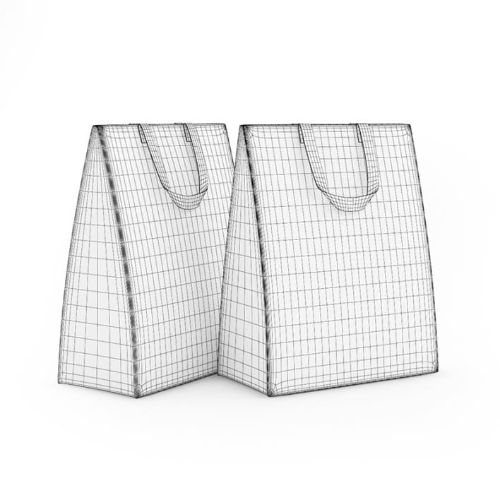 Shopping Bags - CGAxis - 3D models, PBR, HDRI for your 3D ...