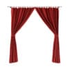 Red Curtains - 3D Model from CGAxis
