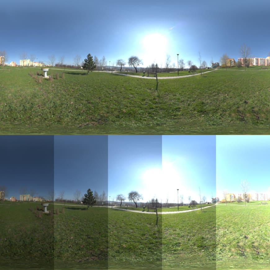HDRI Maps CGAxis Collection Volume 6 - 10 HDRI Maps