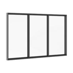 Metal Window (155 x 370cm)