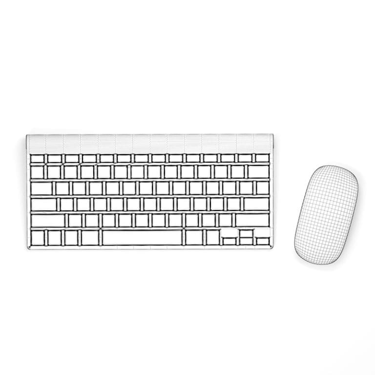 Keyboard With Mouse