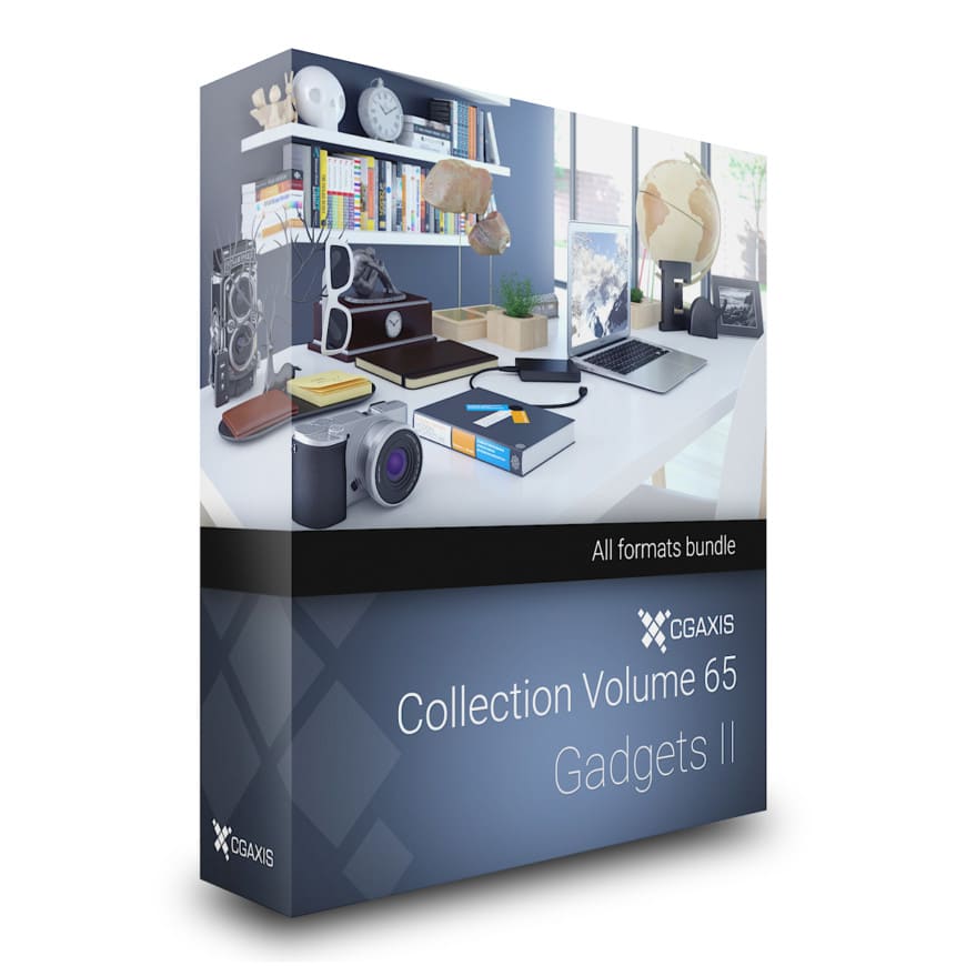 3D Gadgets II - CGAxis Models Volume 65 | CGAxis.com