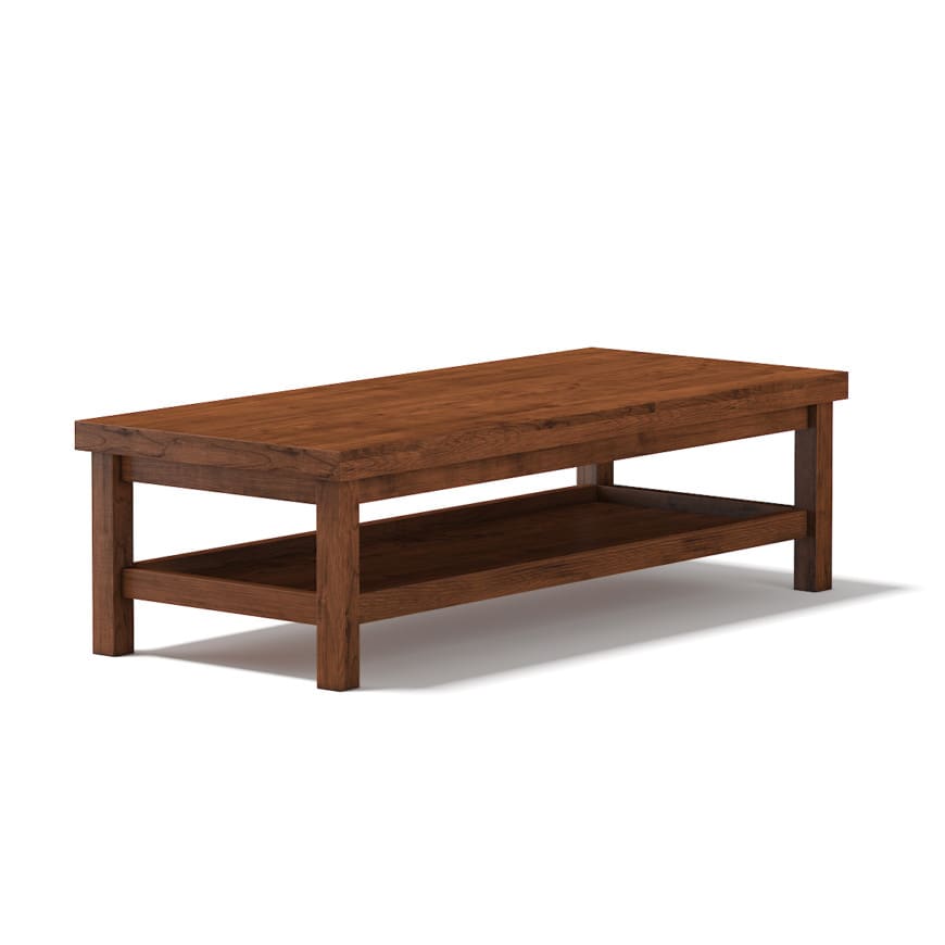 Wooden Rectangular Coffee Table