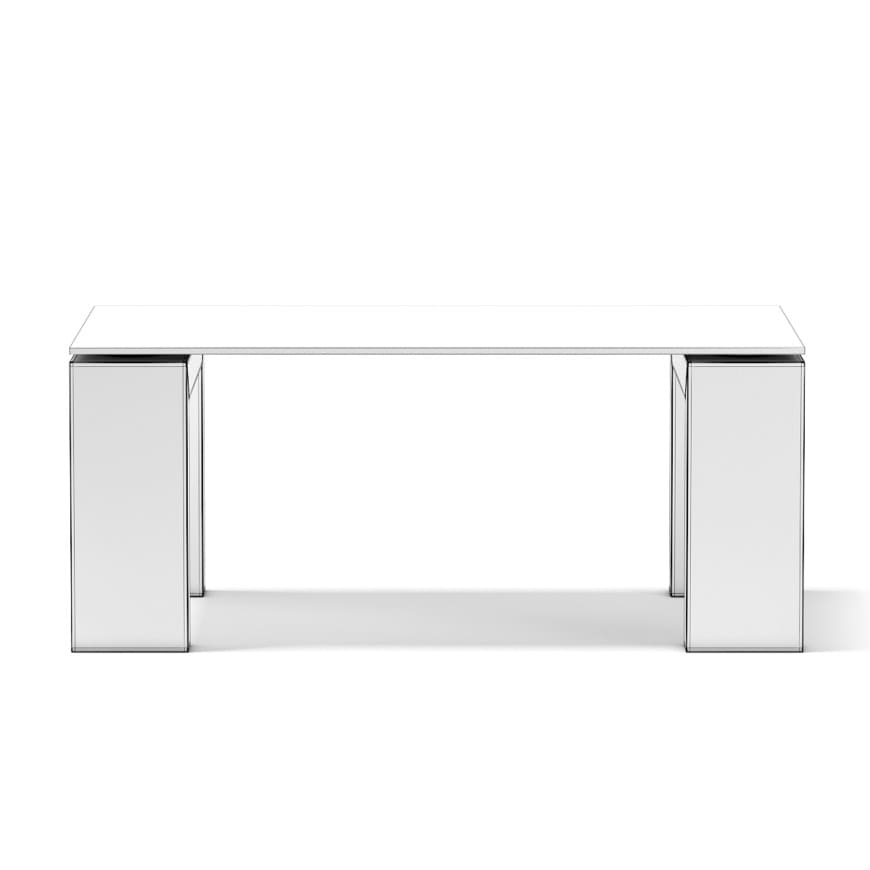 Glass Rectangular Coffee Table