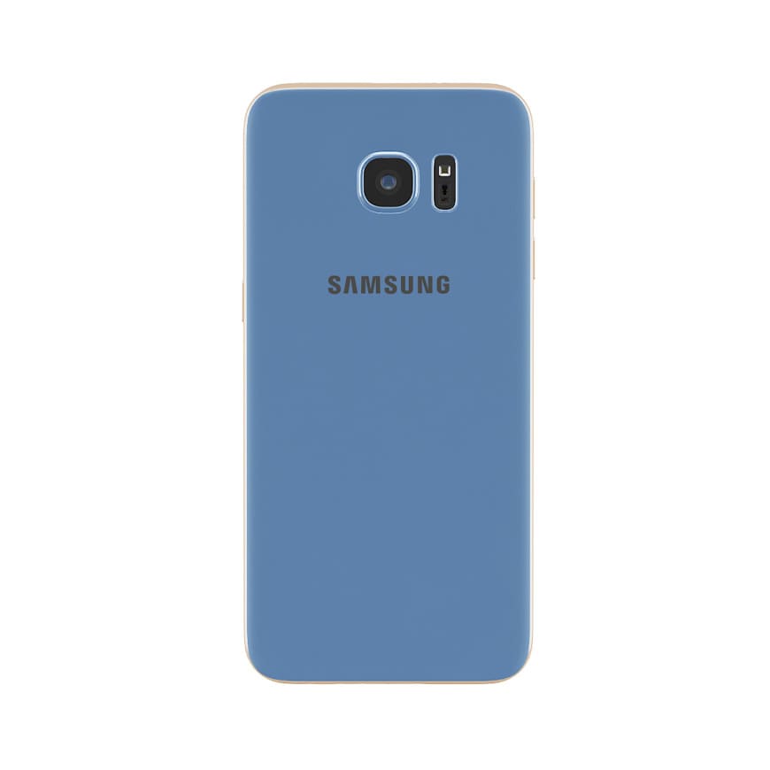 Galaxy S7 Edge Blue/Gold