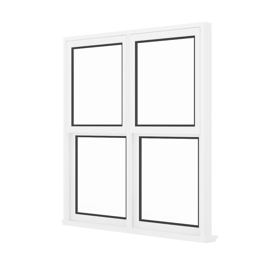 White Window (143.5 x 140 cm)