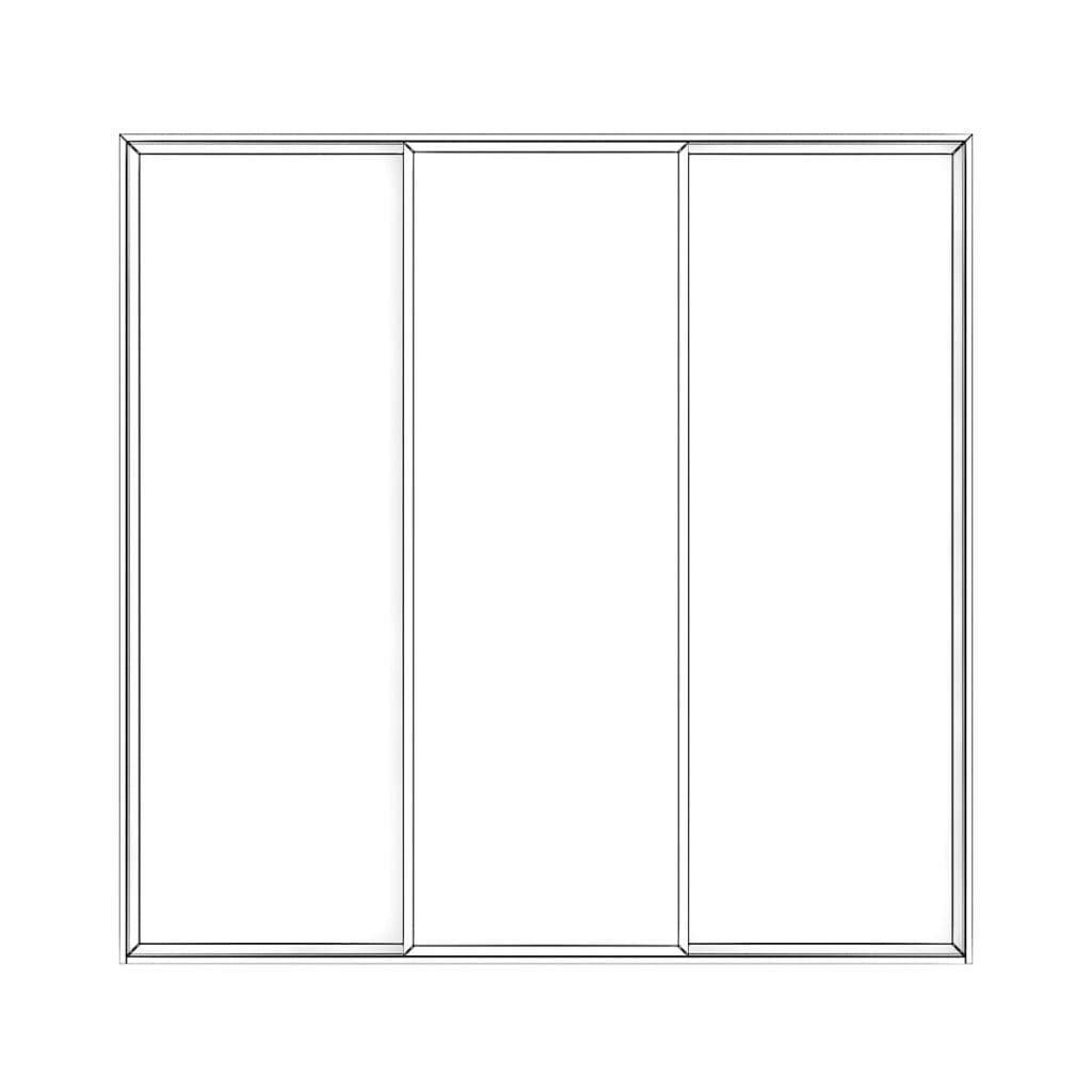 Metal Window (230 x 236.5 cm)