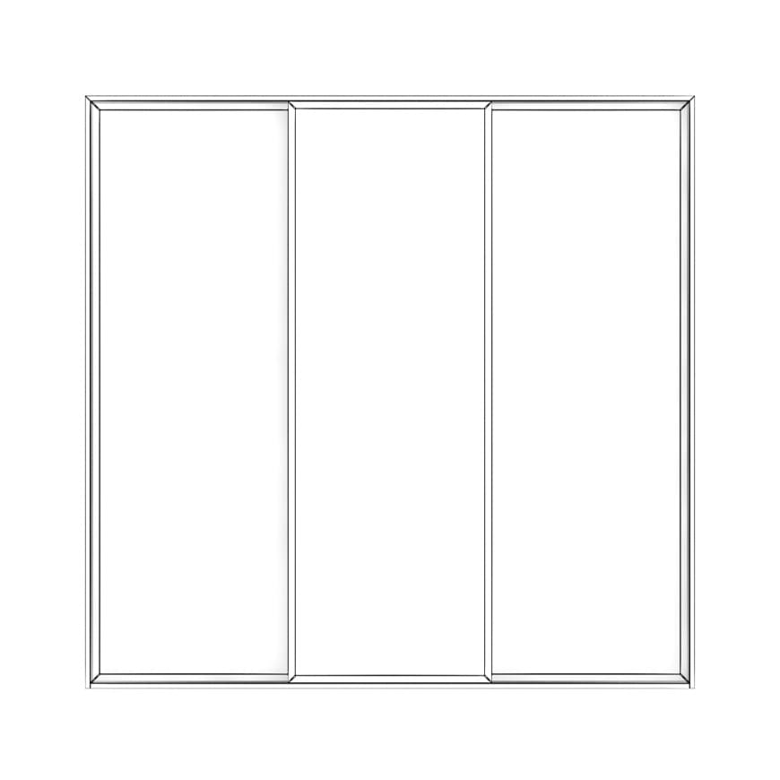 Metal Window (230 x 236.5 cm)