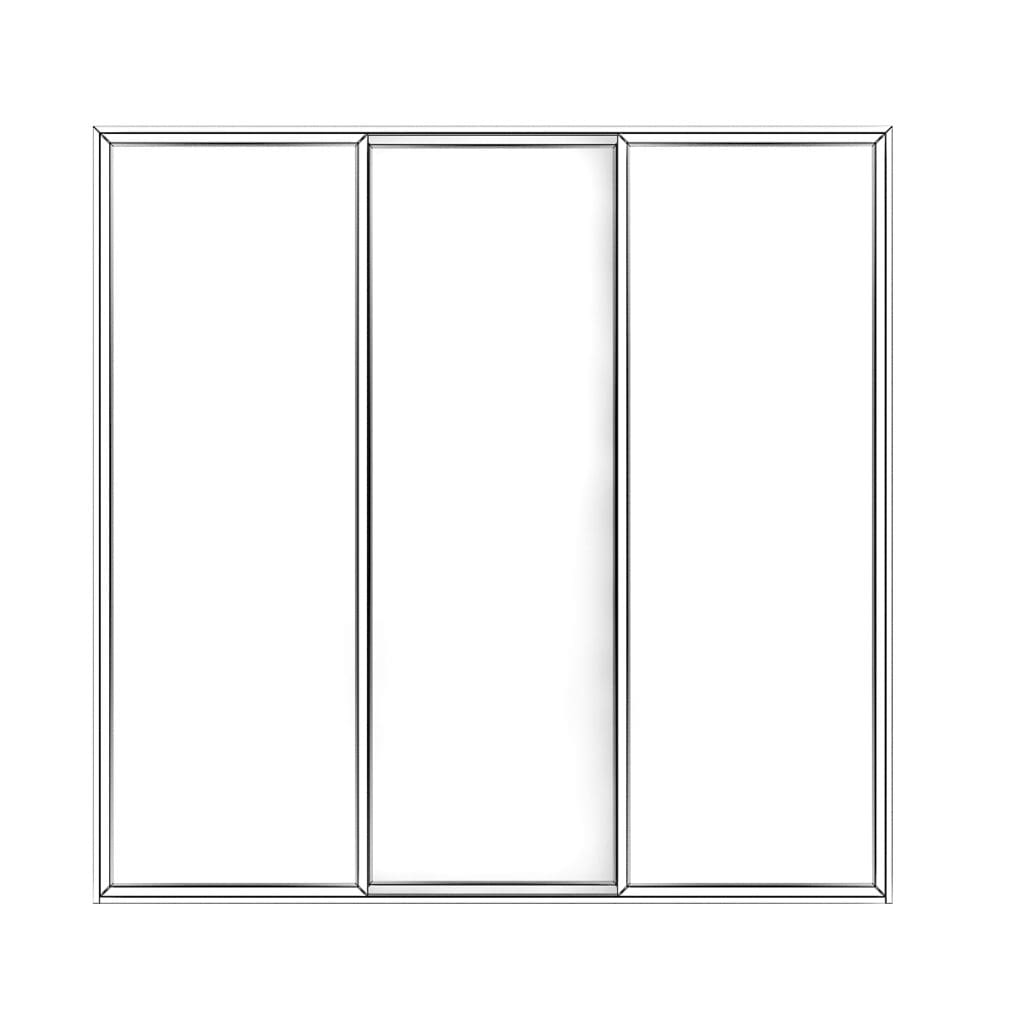 Metal Window (230 x 236.5 cm)