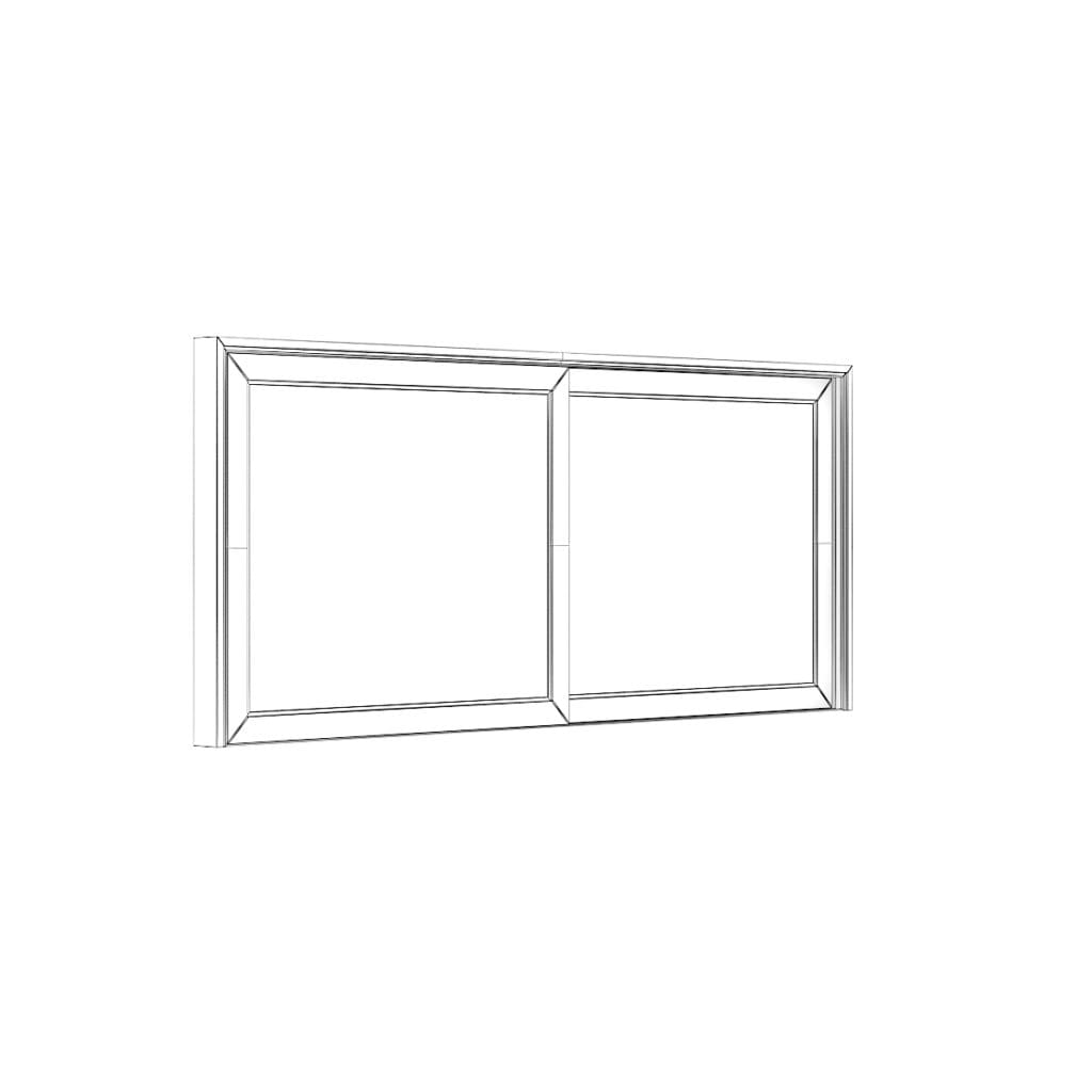 Metal Window (155 x 370cm)