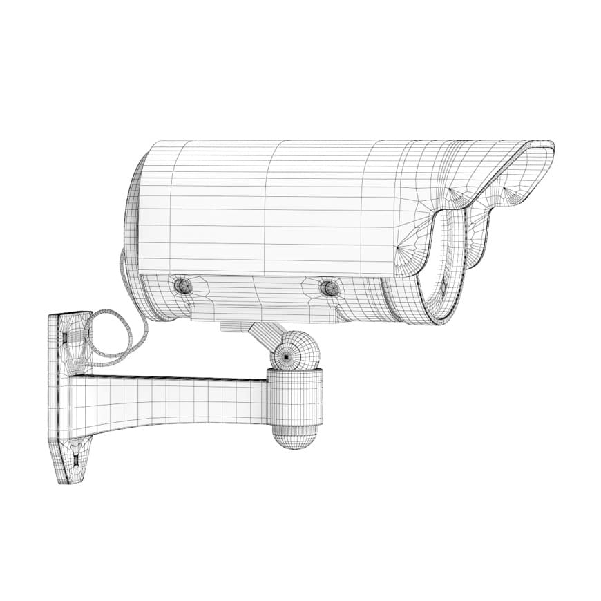 Security Camera 3D Model - CGAxis - 3D models, PBR, HDRI for your 3D ...