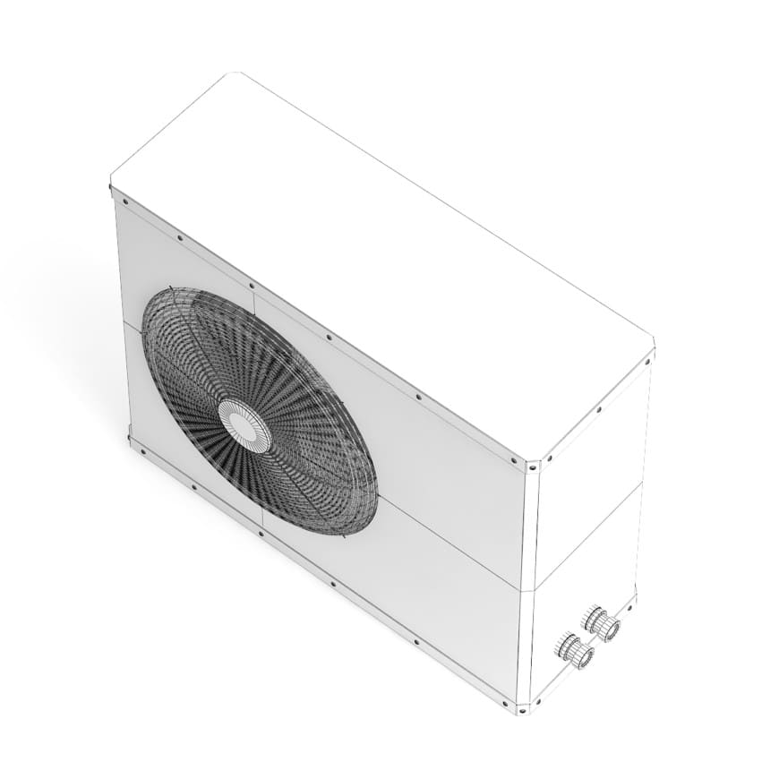 Air Conditioner 3D Model - CGAxis - 3D models, PBR, HDRI for your 3D ...