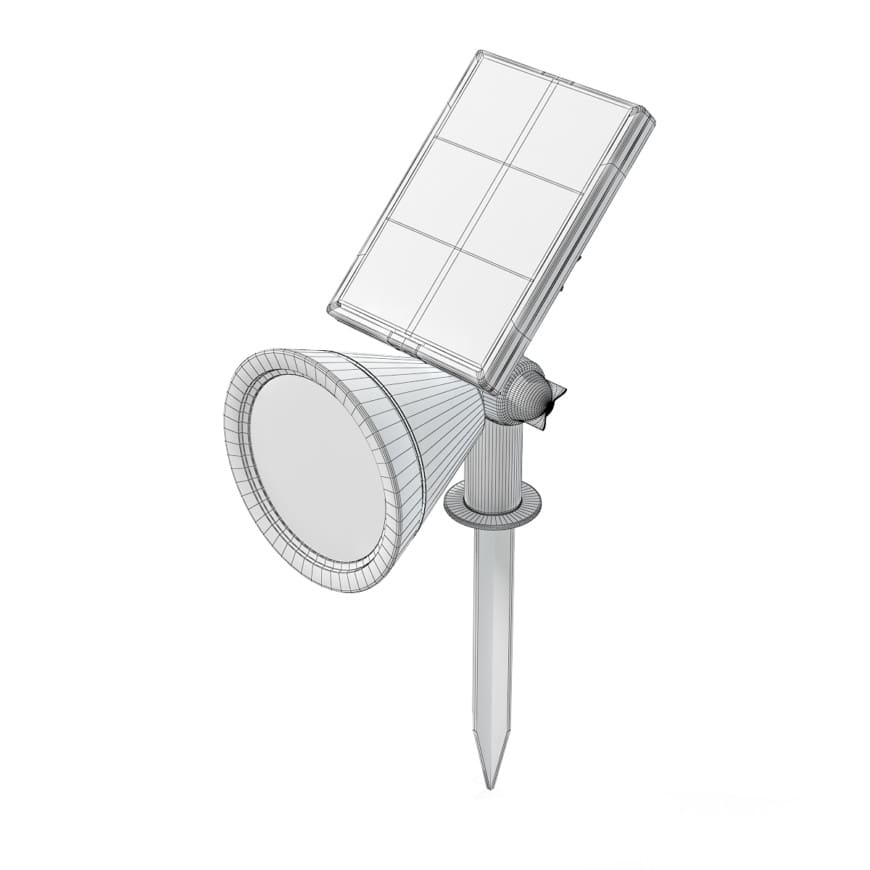 Sun Powered Exterior Halogen 3D Model (9411) - CGAxis - 3D models, PBR ...