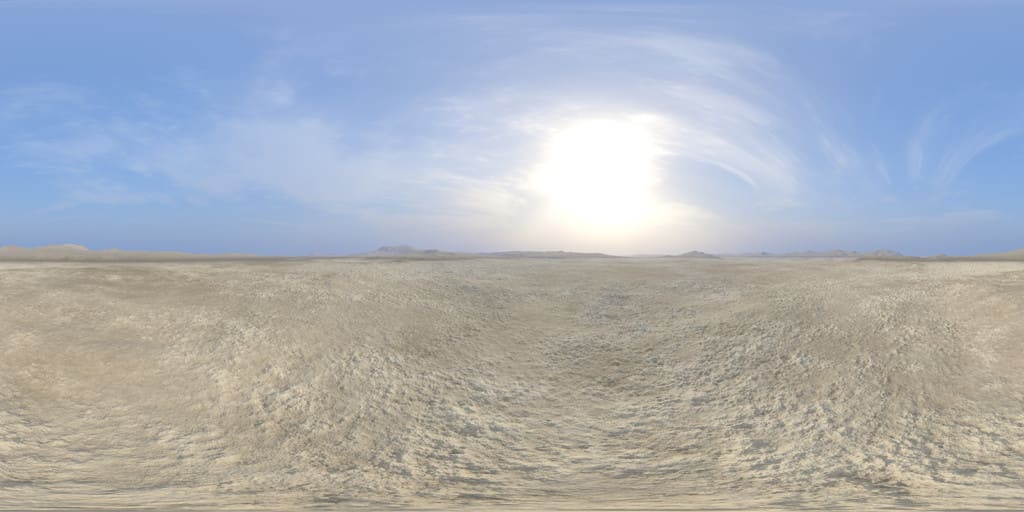 Early Afternoon Desert 2 HDRI Sky