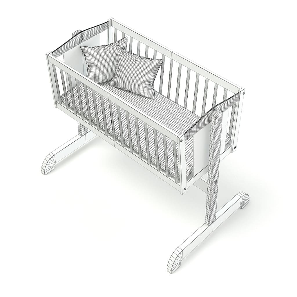 White Cradle (9608) - CGAxis - 3D models, PBR, HDRI for your 3D ...