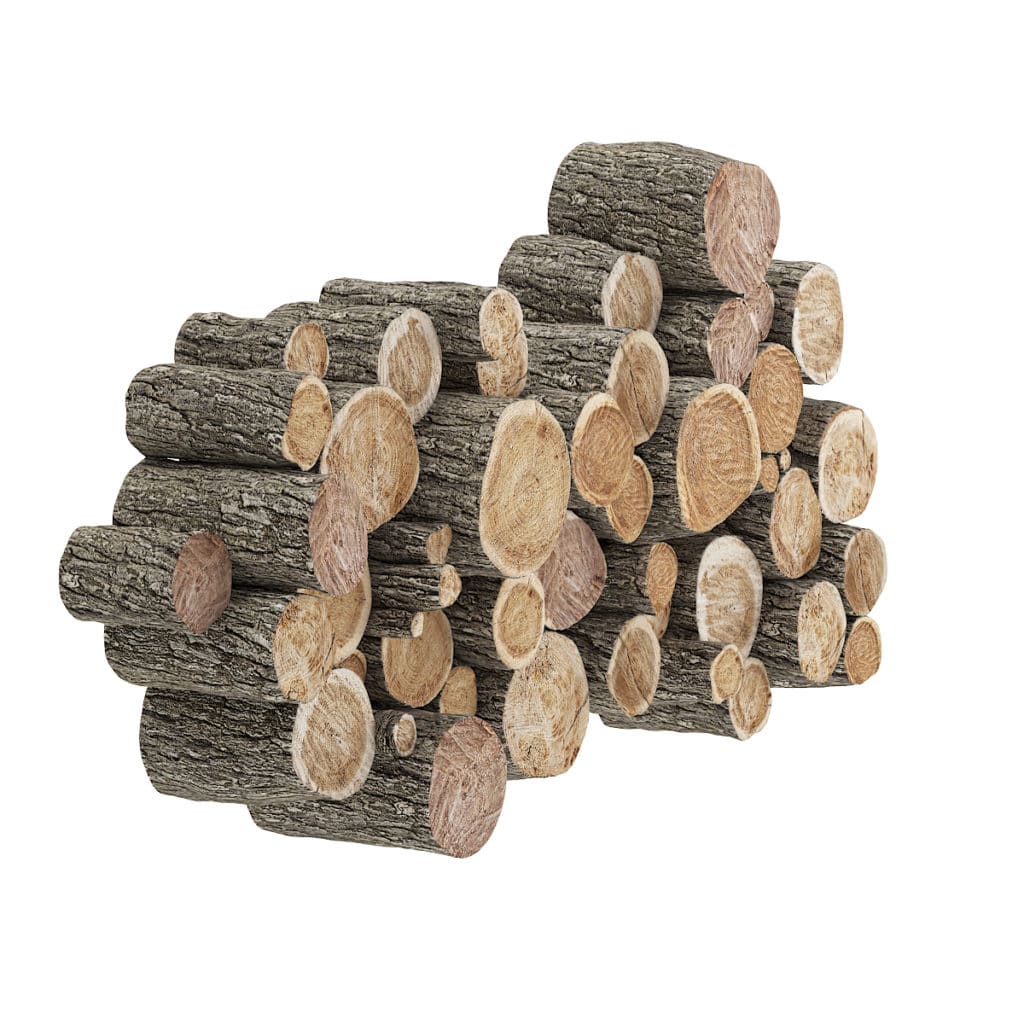 Wood Logs Decoration 3D Model