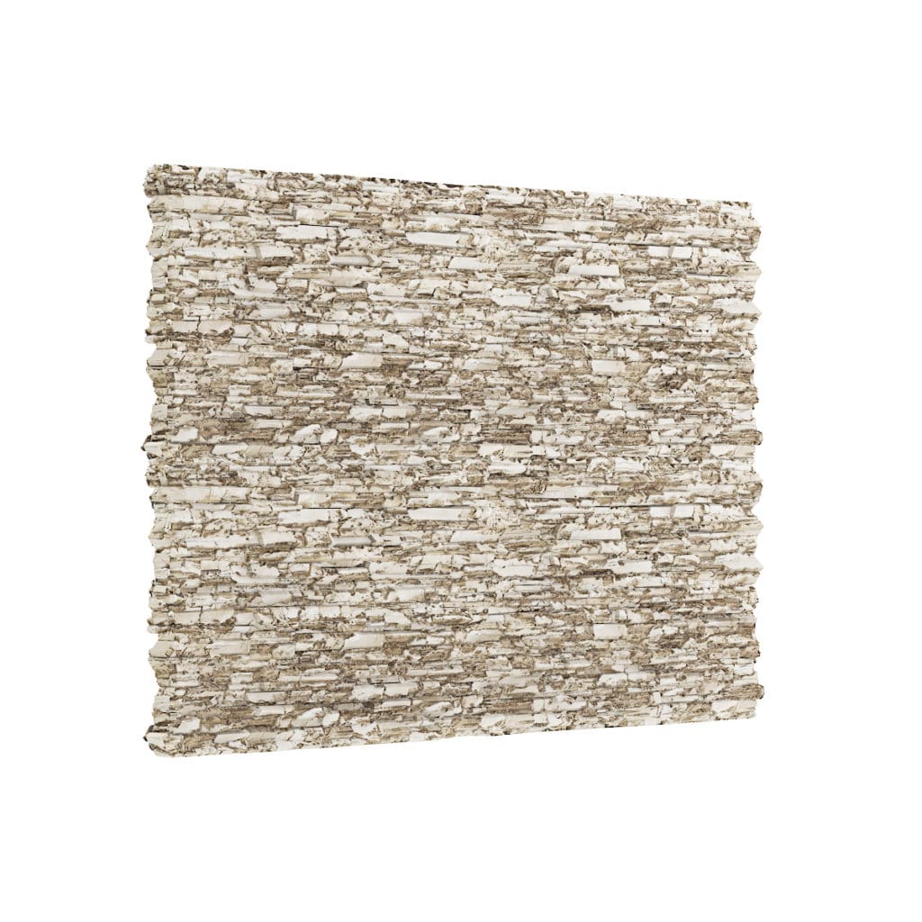 Stone Wall Panel 3D Model