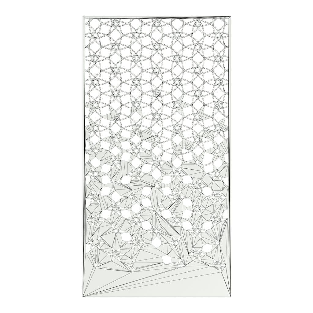 Brushed Metal Panel 3D Model