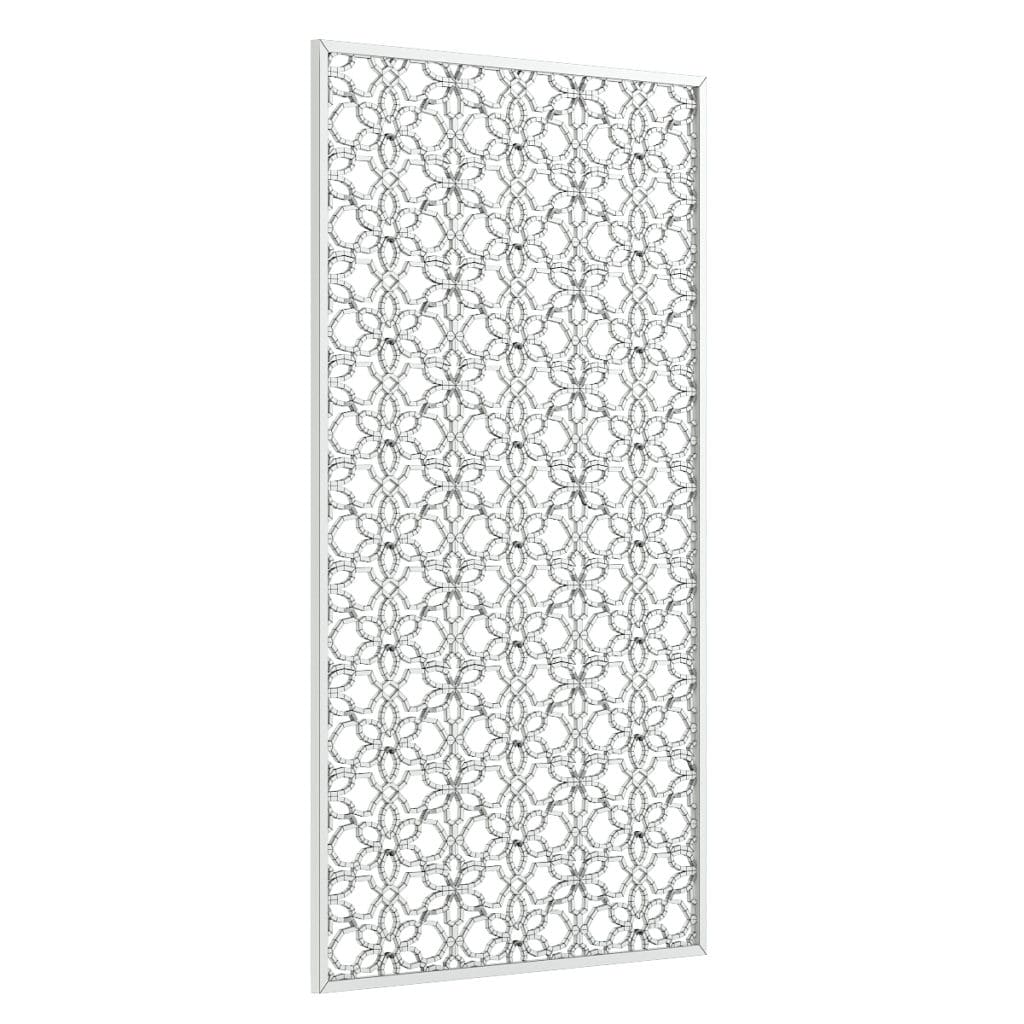 Bronze Metal Wall Panel 3D Model