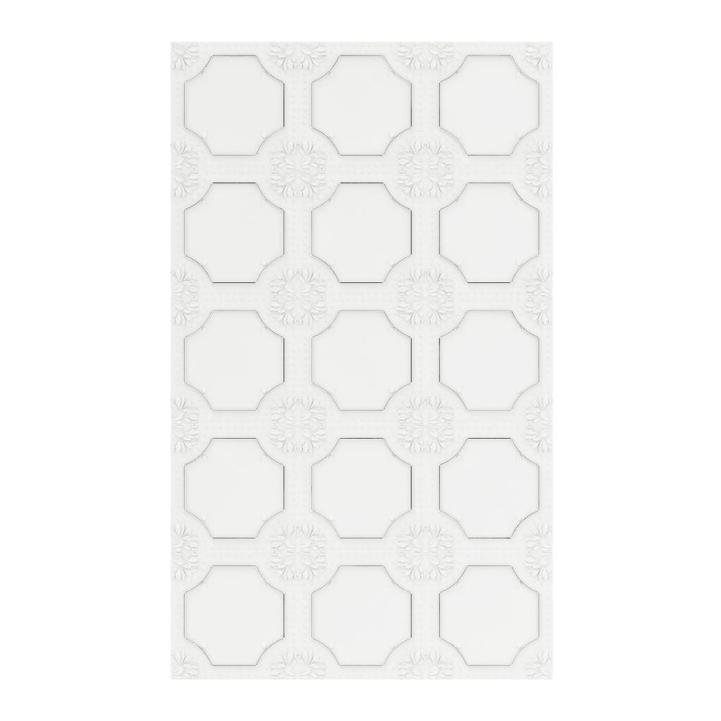 Classic White Wall Panel 3D Model