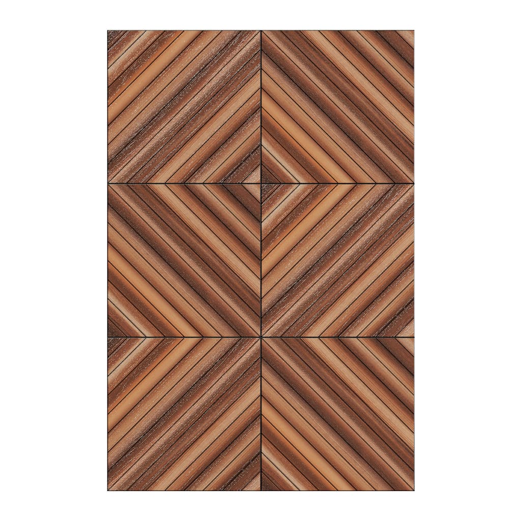 Wooden Wall Panel 3D Model