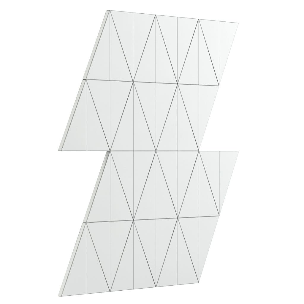 Metal Triangle Tiles 3D Model