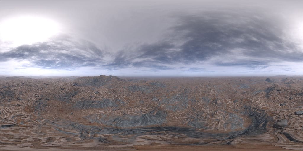 Afternoon Desert HDRI Sky