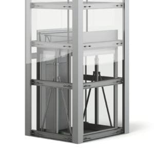 Glass Elevator 3D Model