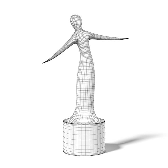 Modern Sculpture 3D Model