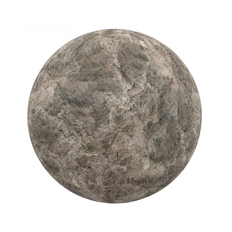 Brown Rough Stone PBR Texture