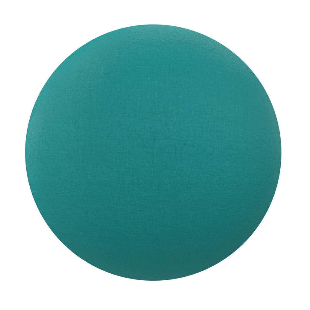 Cyan Fabric PBR Texture
