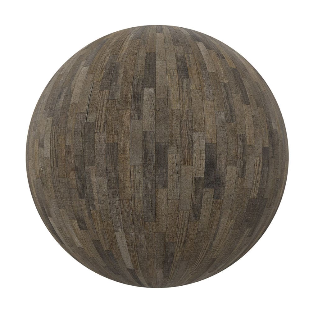 Old Wood Tiles PBR Texture