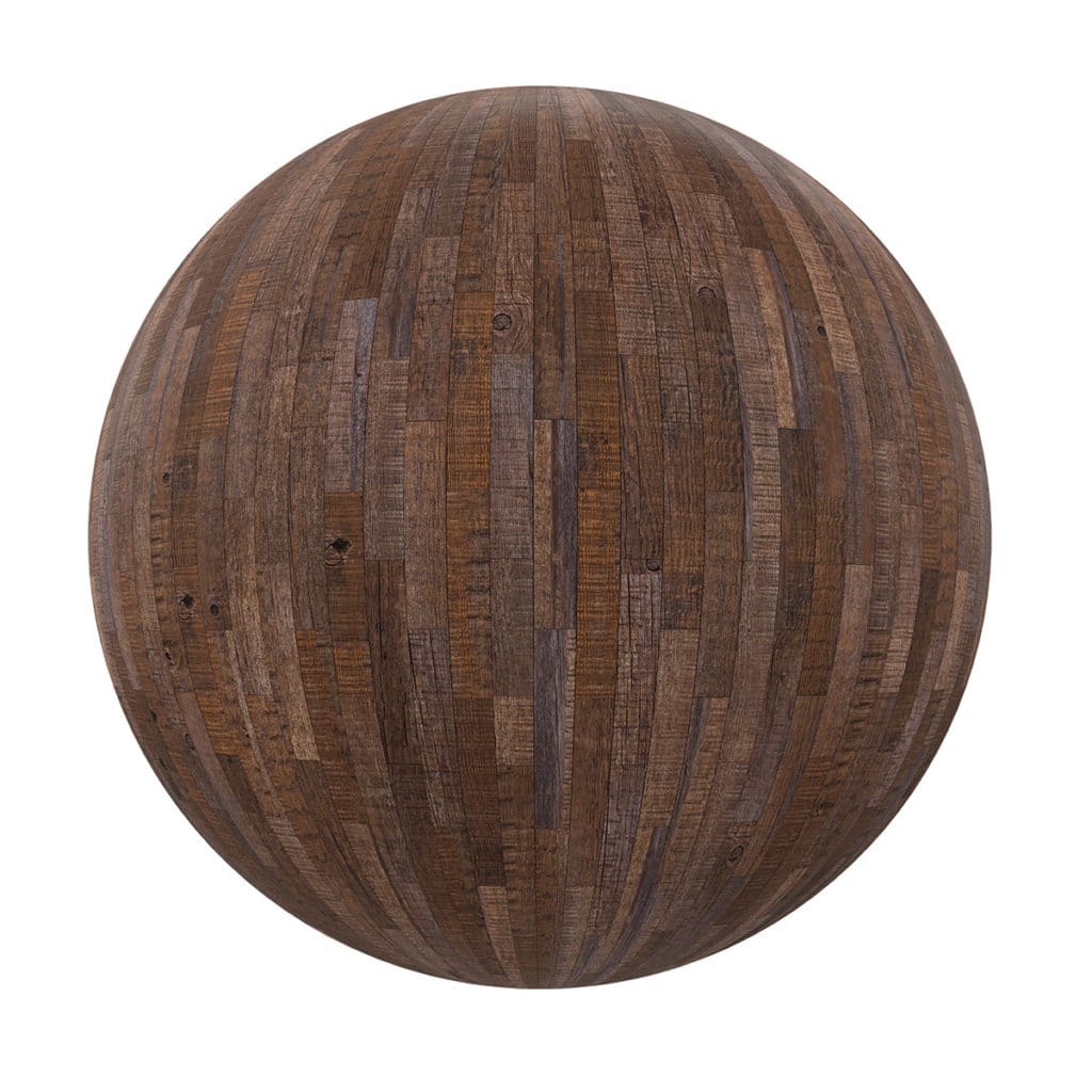 Old Wood Tiles PBR Texture