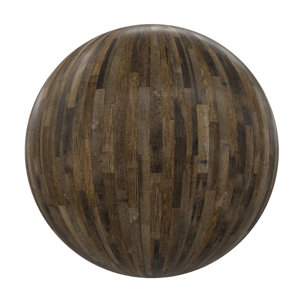 Old Wood Tiles PBR Texture