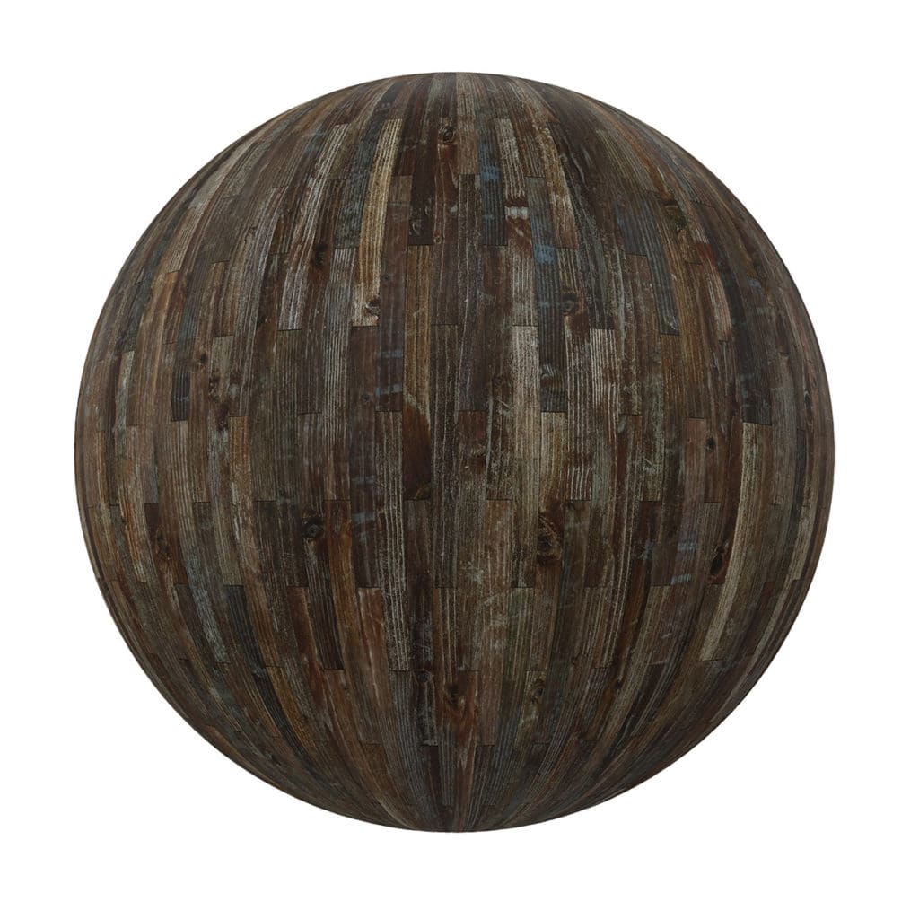 Old Wood Tiles PBR Texture