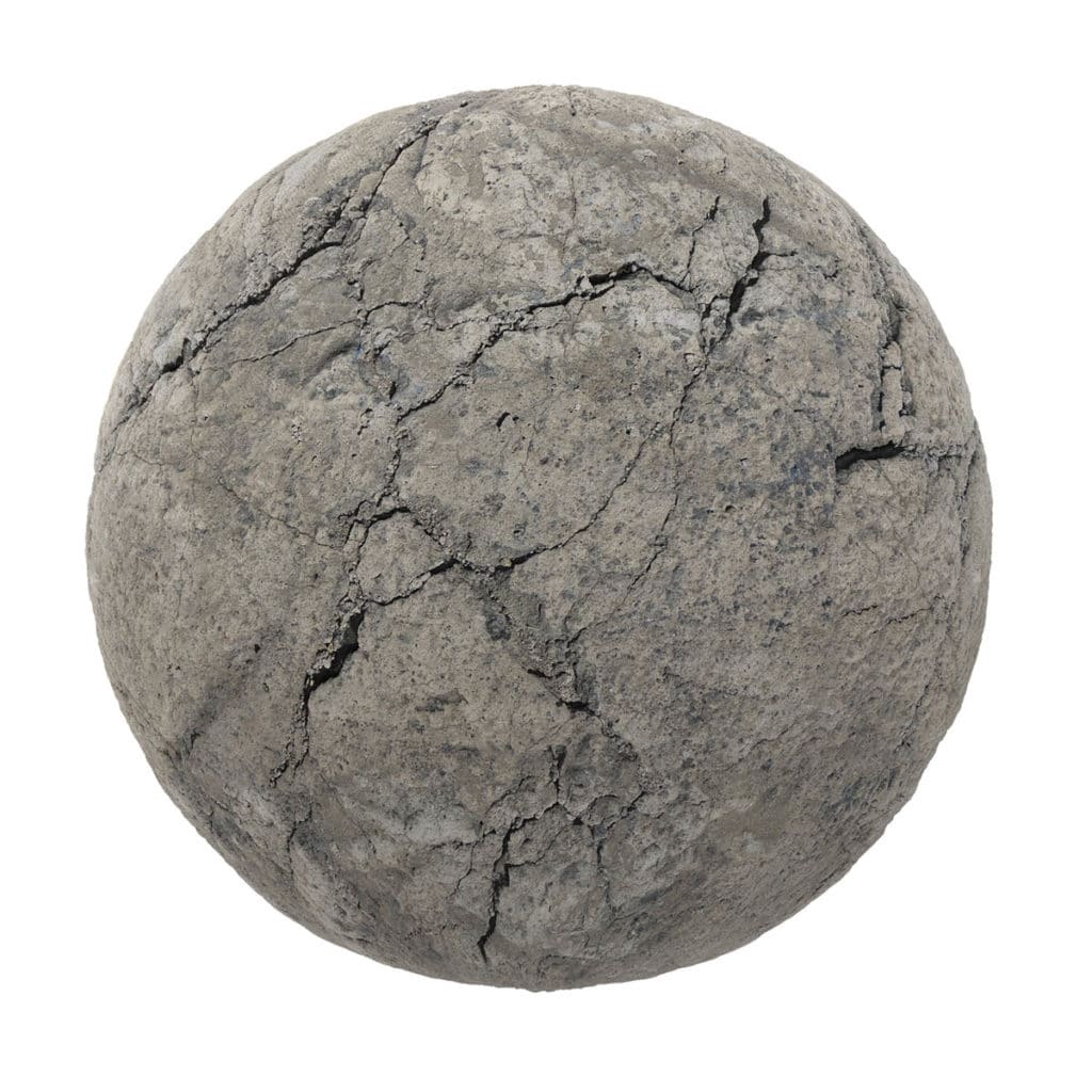 Rough Concrete PBR Texture