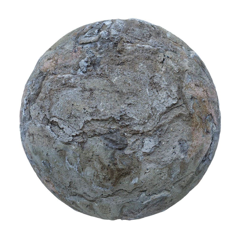 Rough Concrete PBR Texture