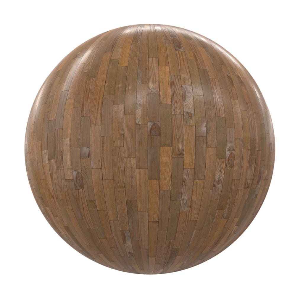 Wood Tiles PBR Texture