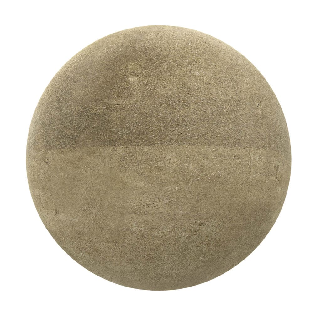 Yellow Concrete PBR Texture