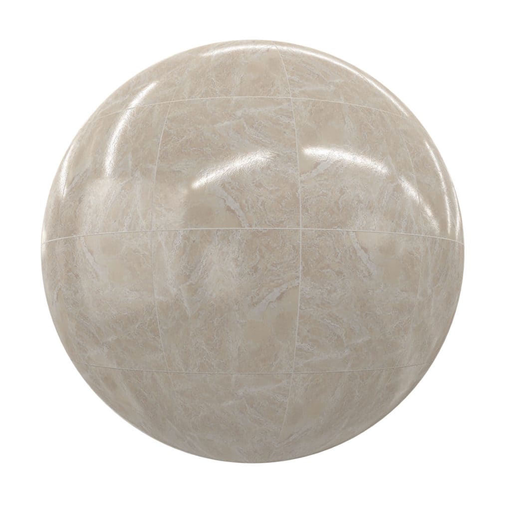 Beige Tiles PBR Texture