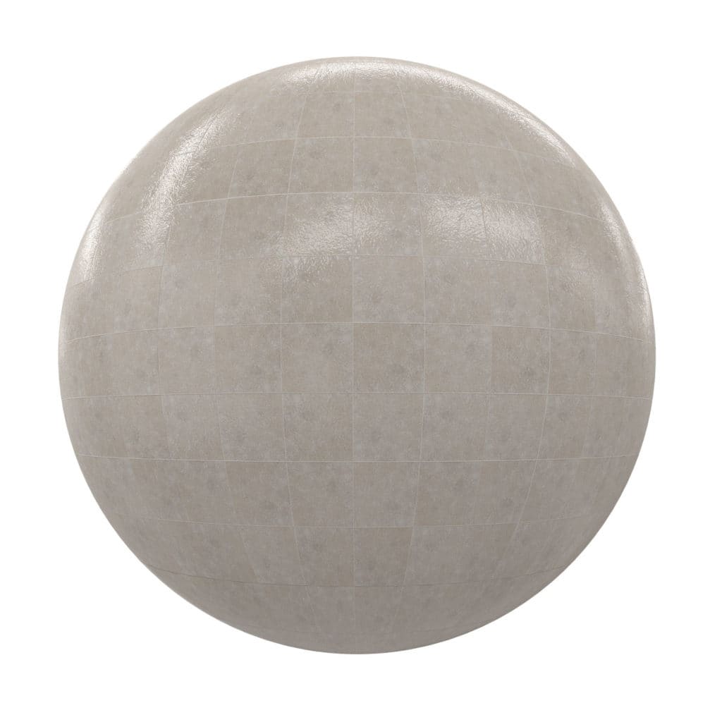 Beige Tiles PBR Texture