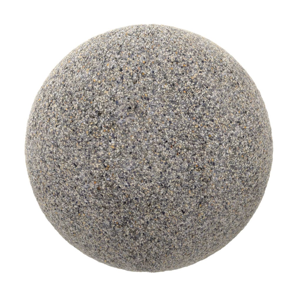 Gravel Pavement PBR Texture