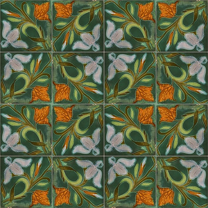 Patterned Tiles PBR Texture