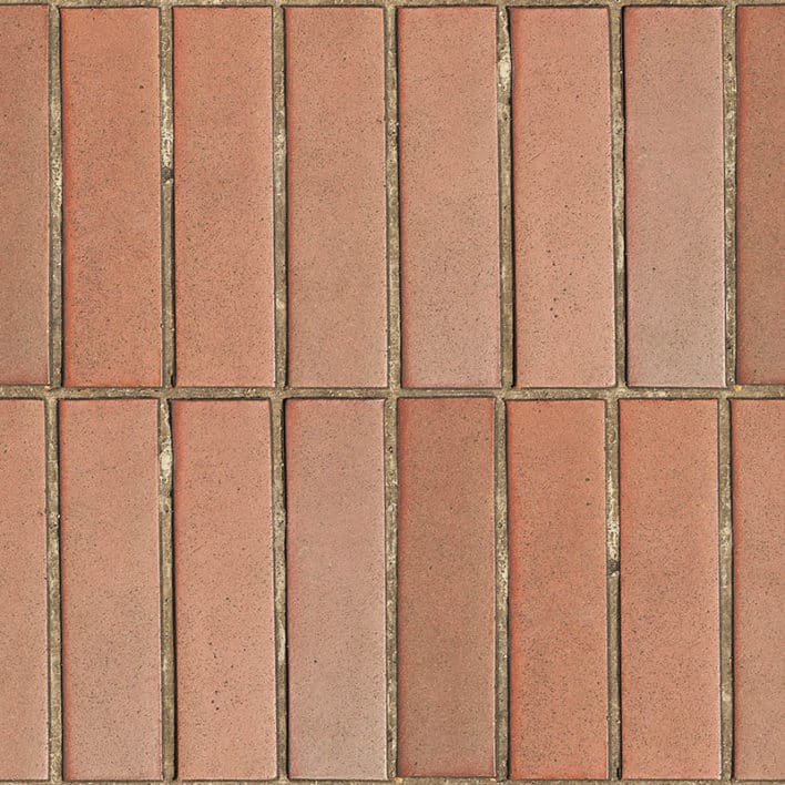 Red Brick Pavement PBR Texture