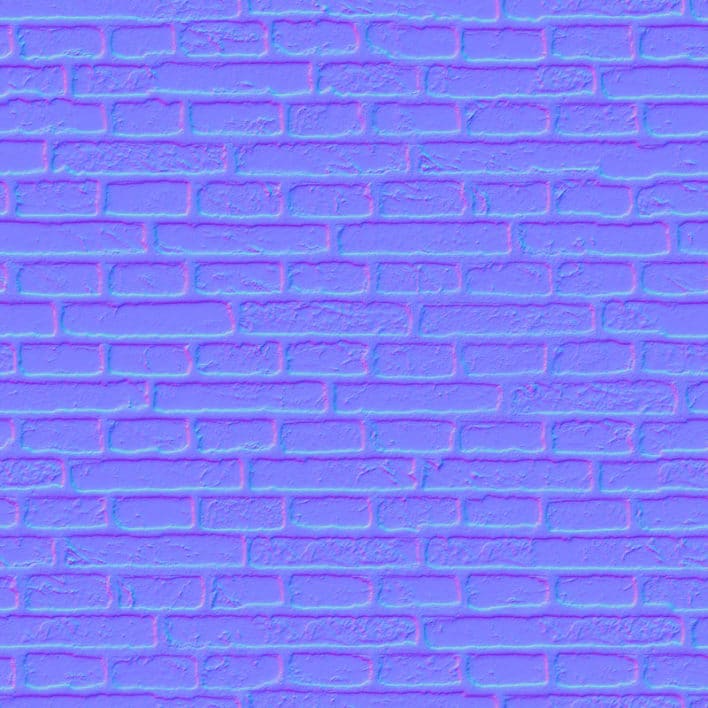 Red Brick Wall PBR Texture