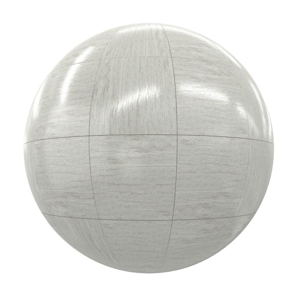 White Tiles PBR Texture