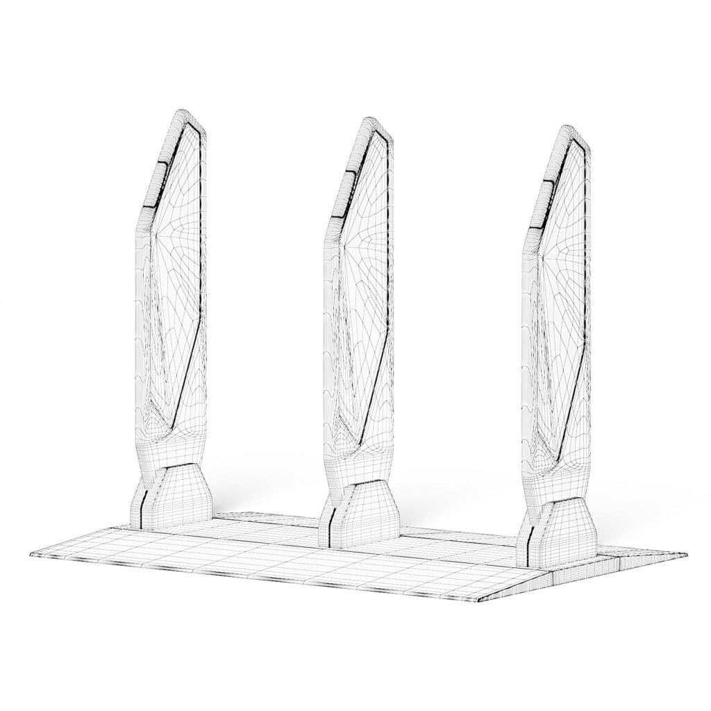 Security Gate 3D Model