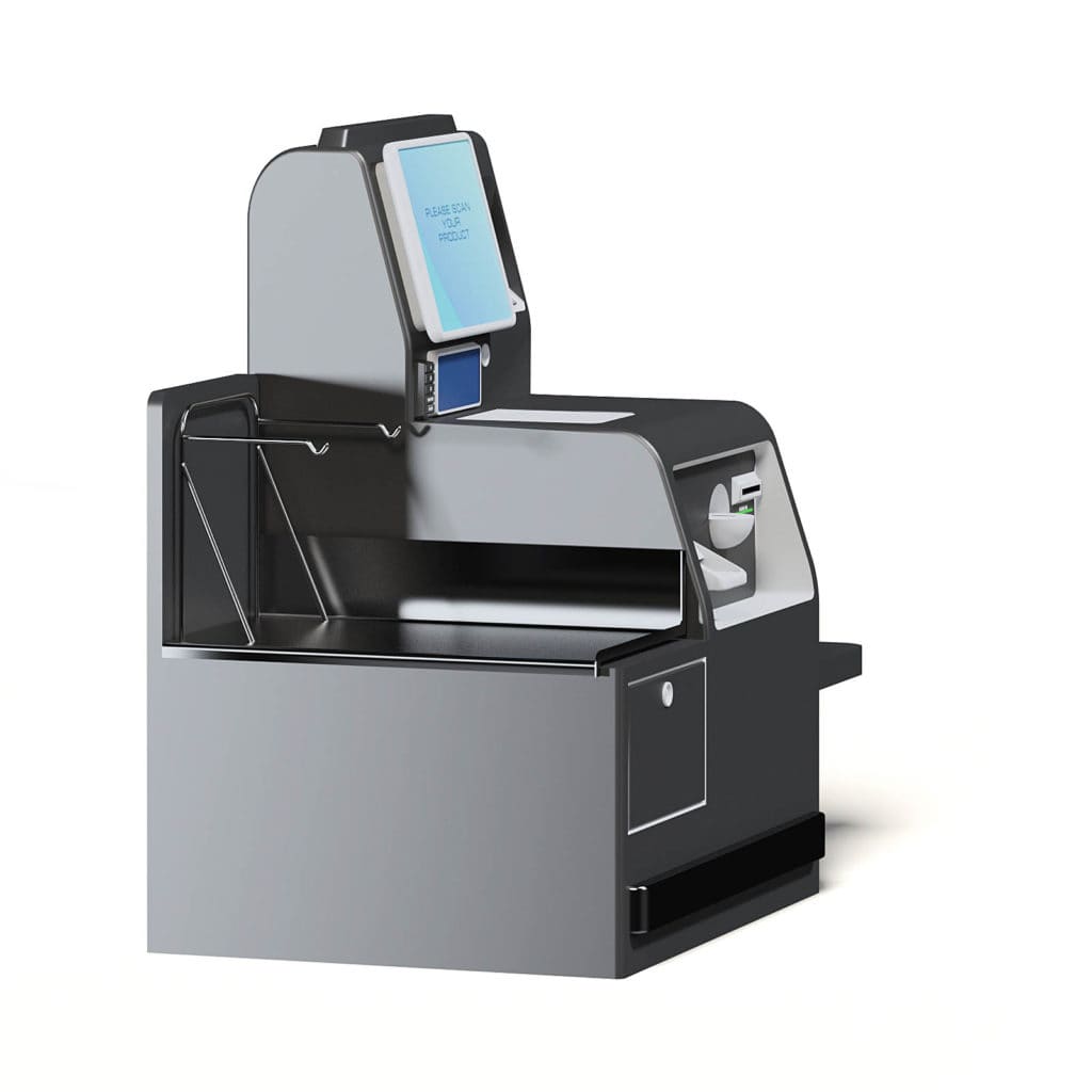Self Service Cash Register 3D Model