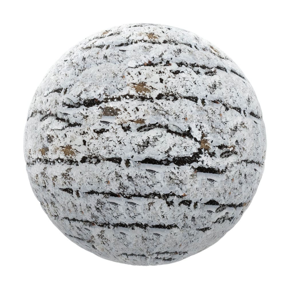 Frozen Ground PBR Texture